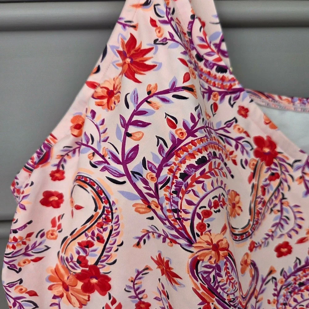 Lands' End | Swim | Lands End Womens 2x 2w22w Wood Lily Multi Floral ...